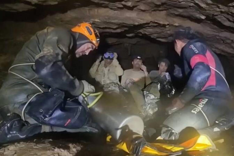 Rescuers halt search for two last men lost in Laos cave