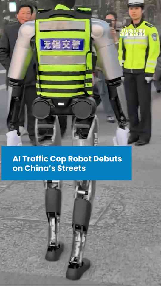 Real-life RoboCop patrols the streets