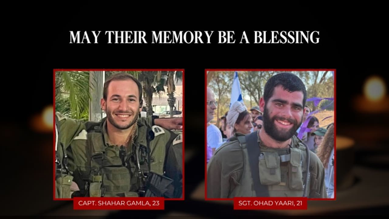 Capt. Shahar Gamla and Sgt. Ohad Yaari fell in southern Lebanon, IDF ...