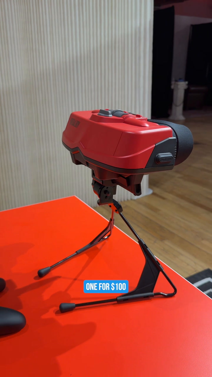 30 years after the semi-disastrous release of the OG Virtual Boy #shorts