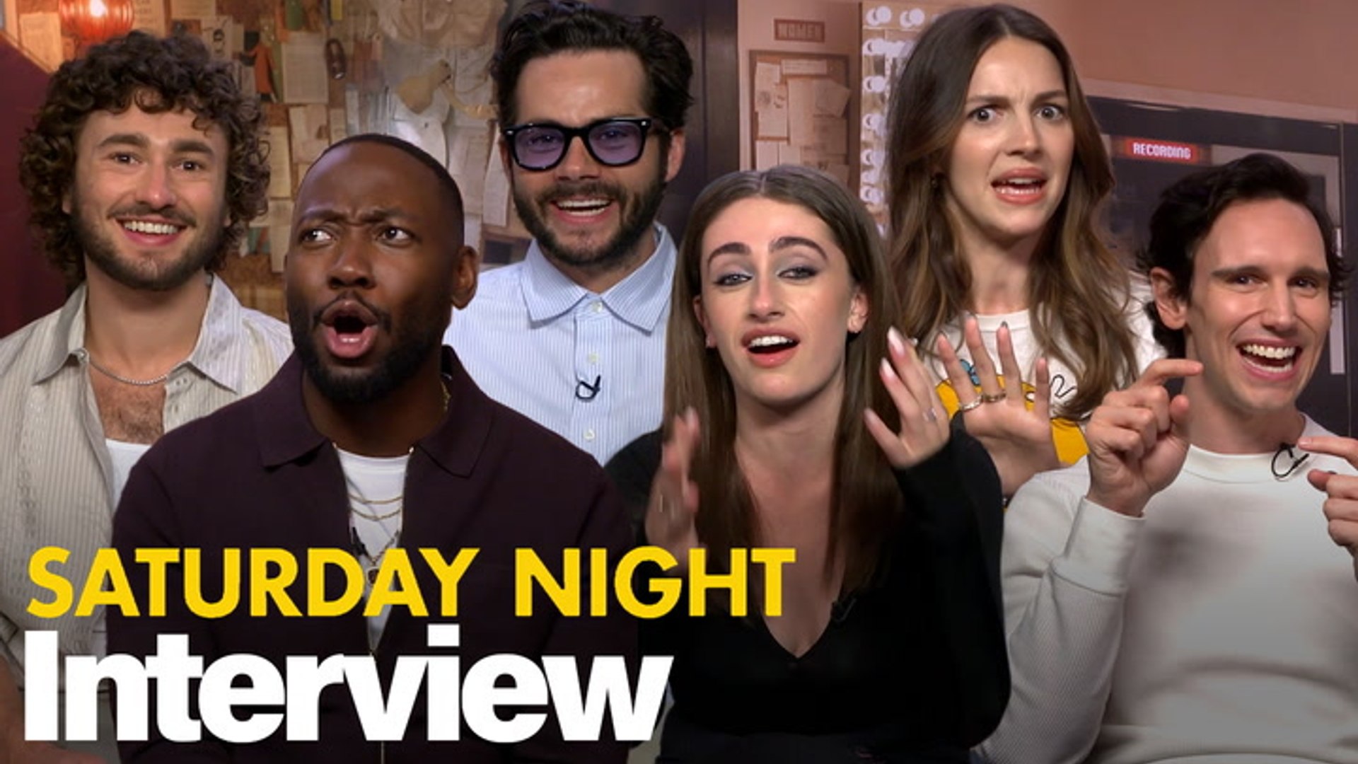 'Saturday Night' interviews with Rachel Sennott, Lamorne Morris, Dylan ...
