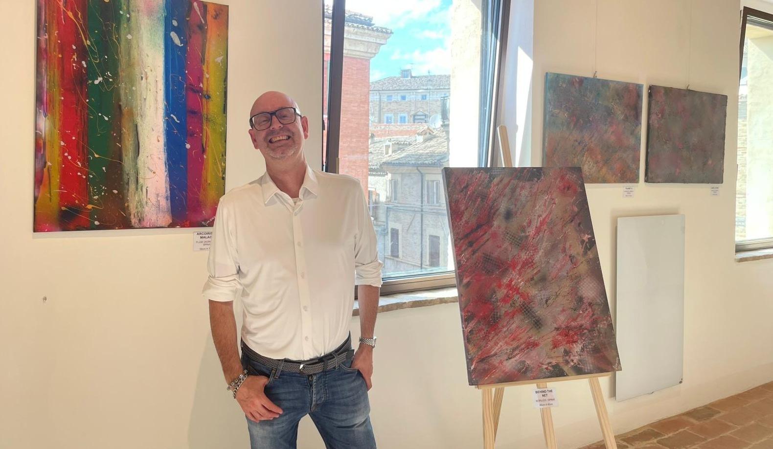 Arte in mostra al belvedere Beligatti. Inaugurata la personale di ...