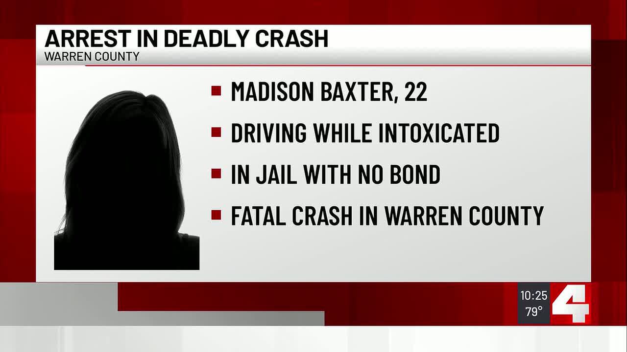 Woman faces DWI charges after deadly crash in Warren County