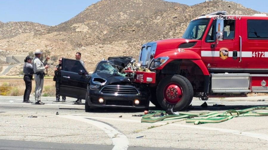 10-year-old boy, driver killed in crash involving fire engine in ...