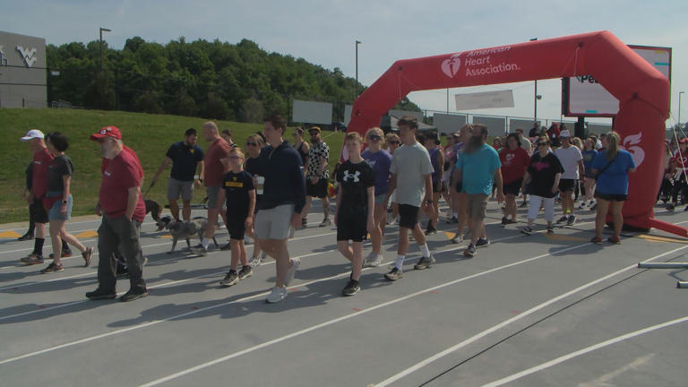 Greater Morgantown Heart Walk raises nearly $80,000 for heart care and ...