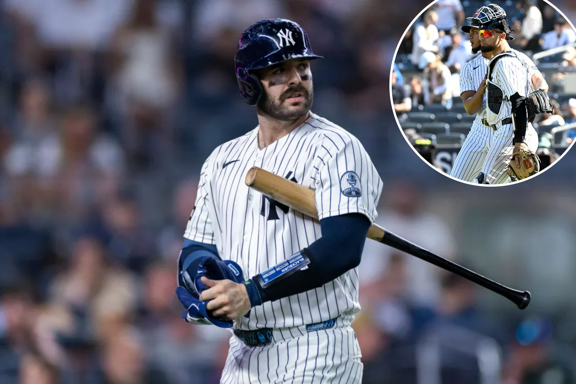 Yankees place Austin Wells on IL, call up JC Escarra one day after ...