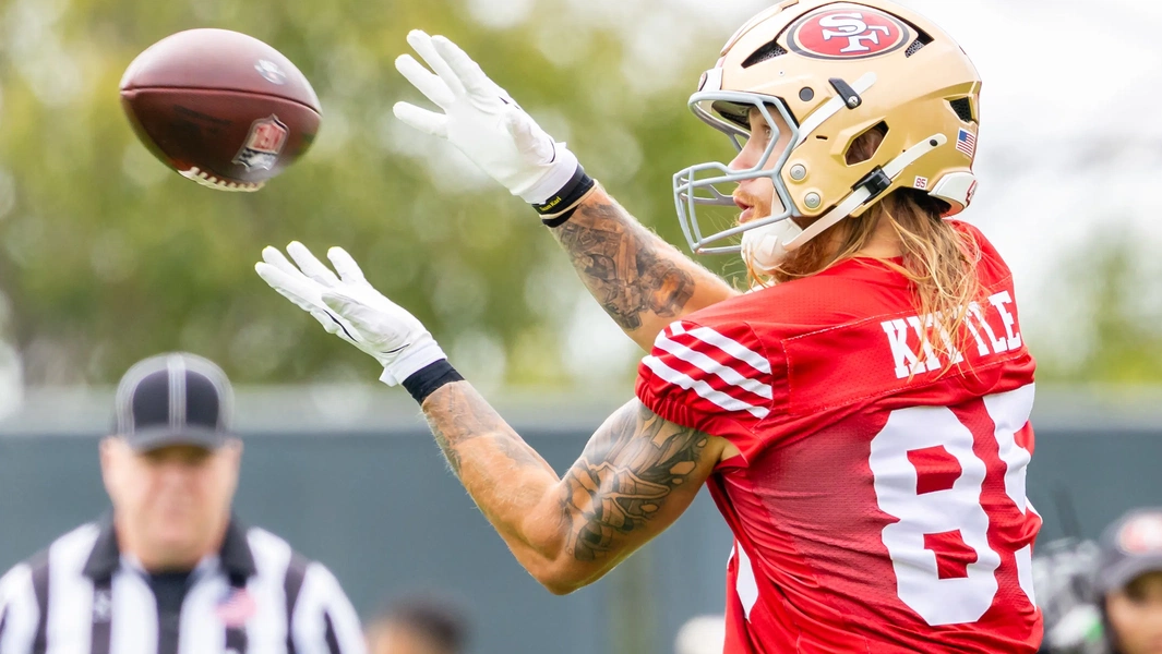 George Kittle ahead of schedule in Achilles recovery for Week 1