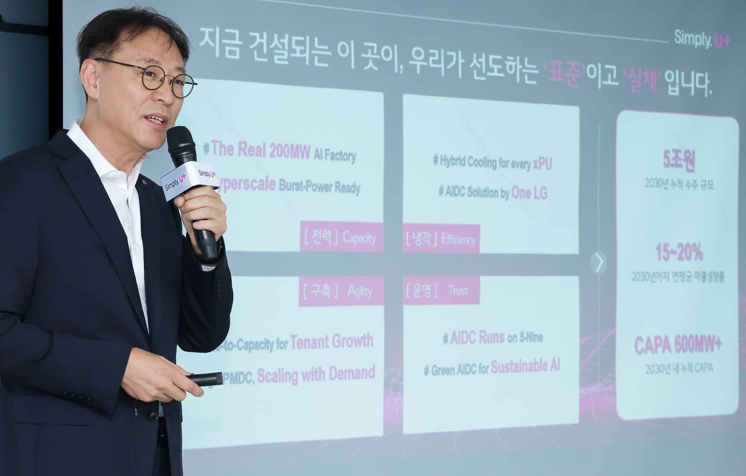 LG Uplus targets 5 trillion won in AI data center orders by 2030