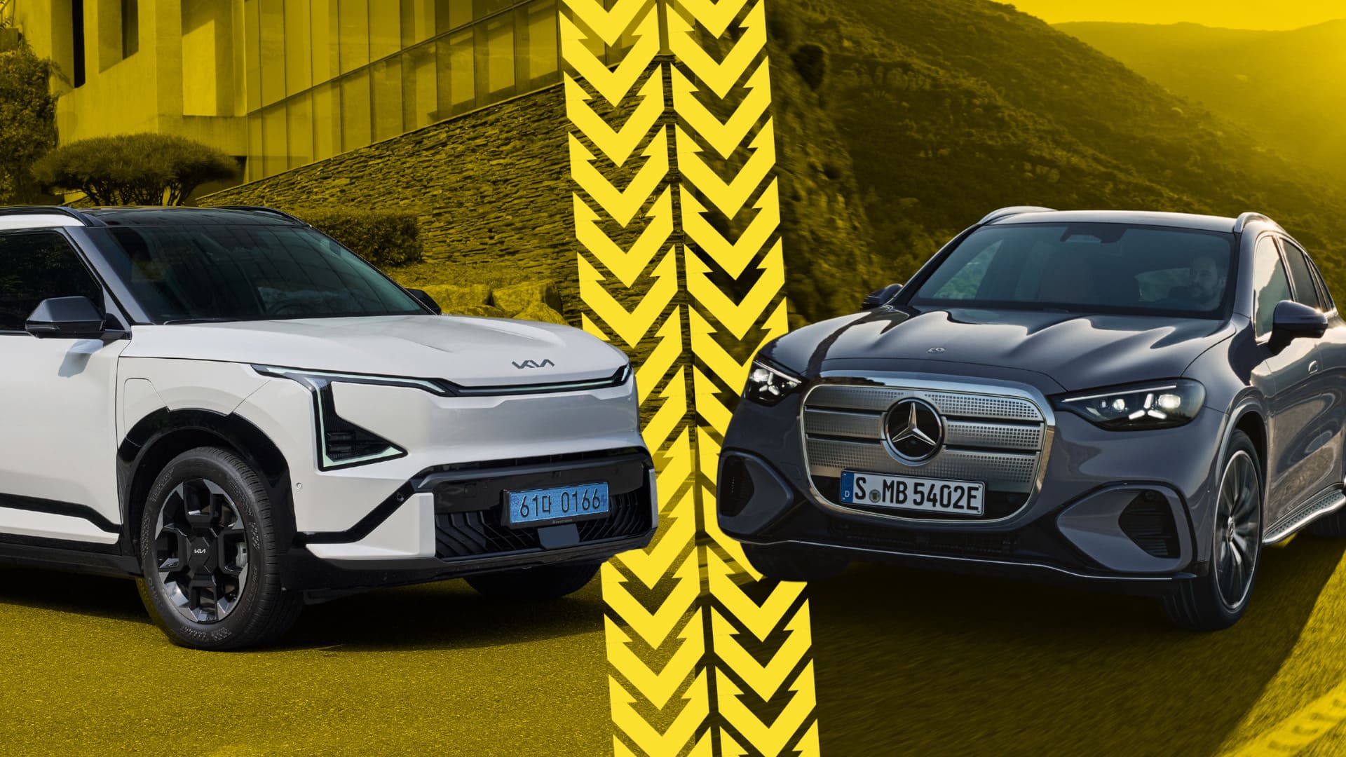 Kia EV5 and Mercedes-Benz GLC EQ highlight the spectrum of electric mid ...
