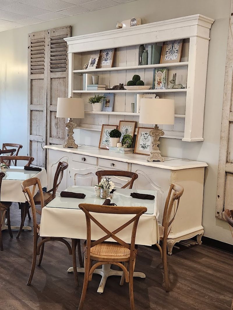 This Victorian-style cafe in Texas turns a simple meal into a charming ...