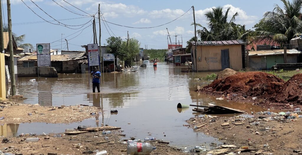 Tema West Municipal Assembly distributes relief items to flood victims
