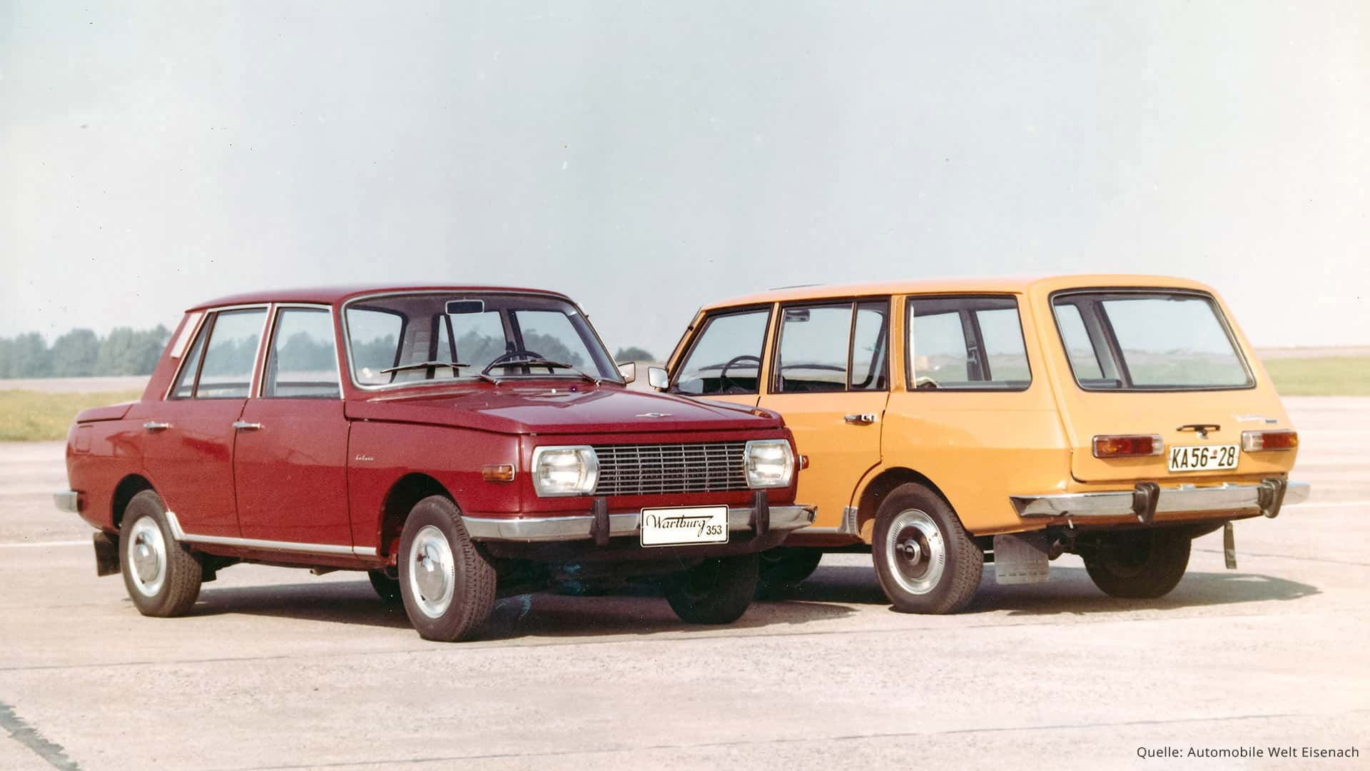 Wartburg 353 (1966-1989): Eine DDR-Autoikone wird 60