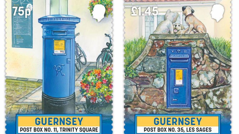Post box history featured on Guernsey stamps