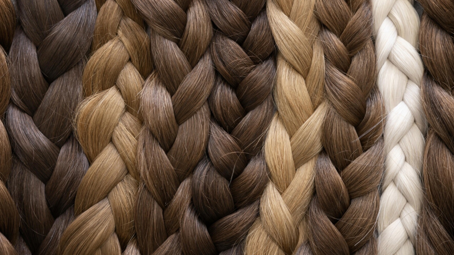 What are the rarest natural hair colors in the world?