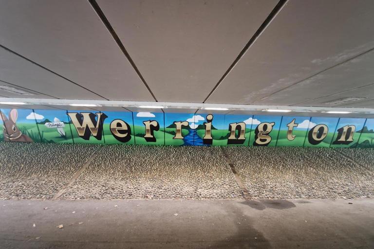 New mural to 'rejuvenate' Peterborough underpass takes shape