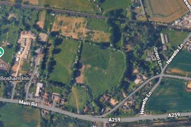 Plans unveiled for 160 homes near railway line