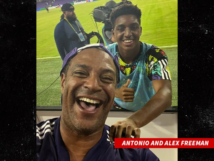 Antonio Freeman says watching son win World Cup would be more special ...