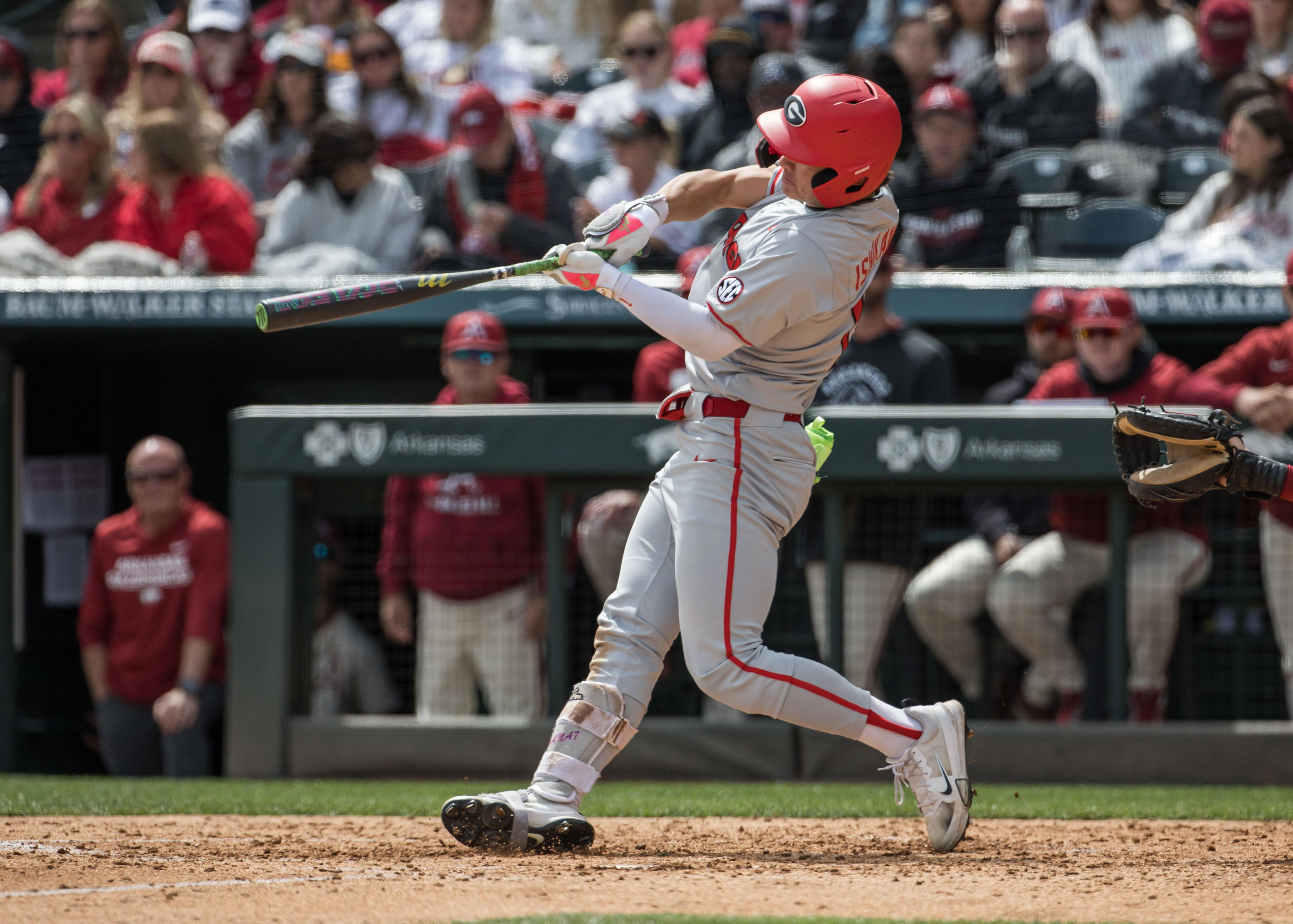 Georgia baseball overcomes 7-0 deficit in win over Mississippi State