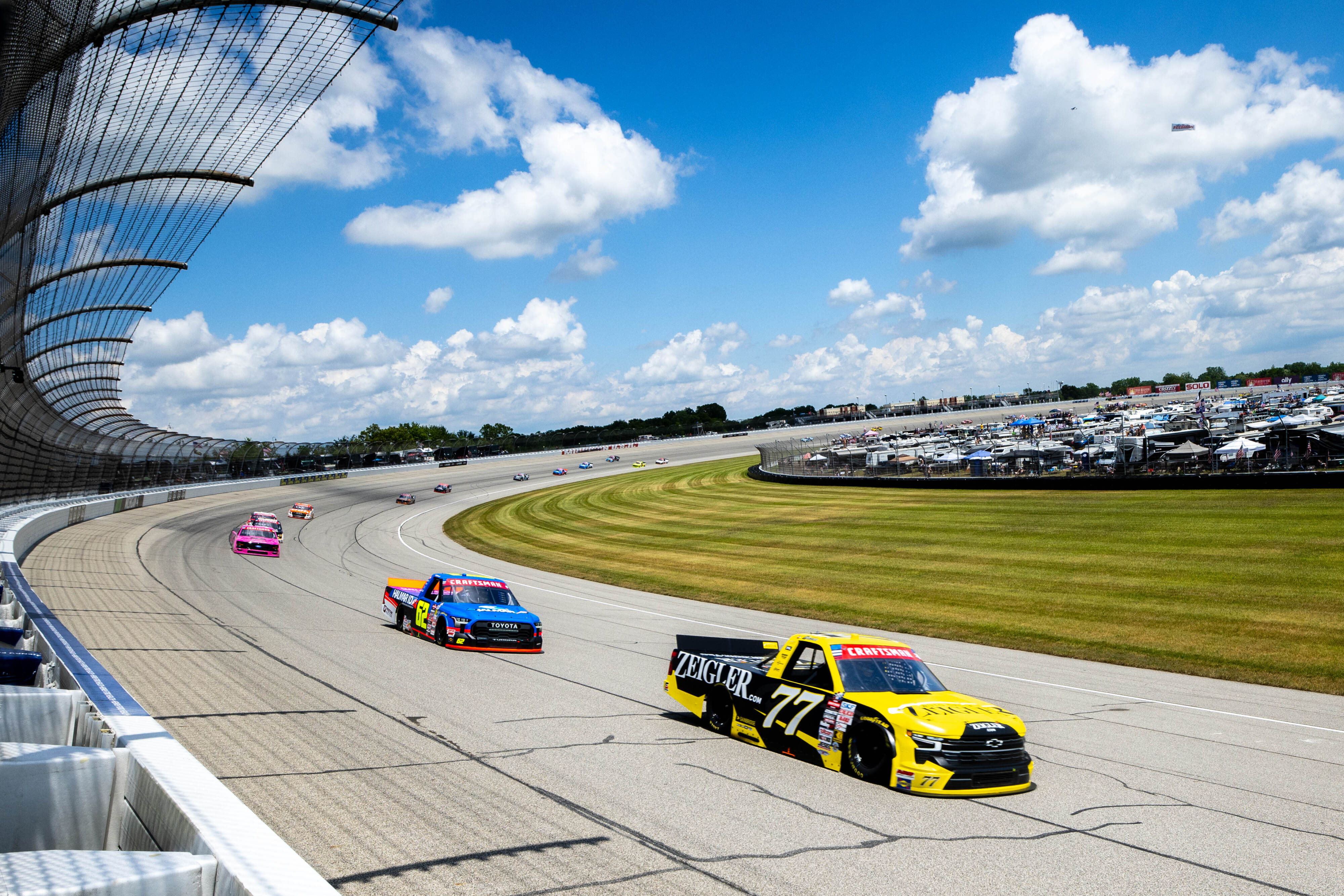 'It just sucks': Michigan NASCAR win slips through Portage driver's fingers