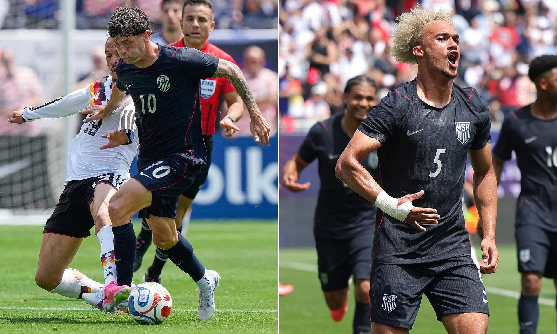 Christian Pulisic sends warning to World Cup rivals as Antonee Robinson ...