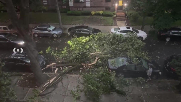 Severe weather in NYC area brings hail, damaging winds. Here's the ...