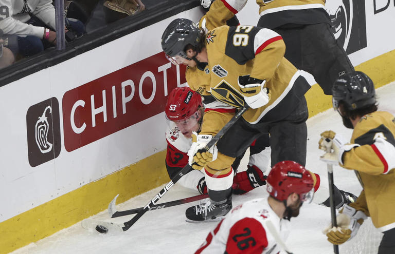 Updates: Golden Knights outlast Hurricanes in 2OT of Stanley Cup Final ...