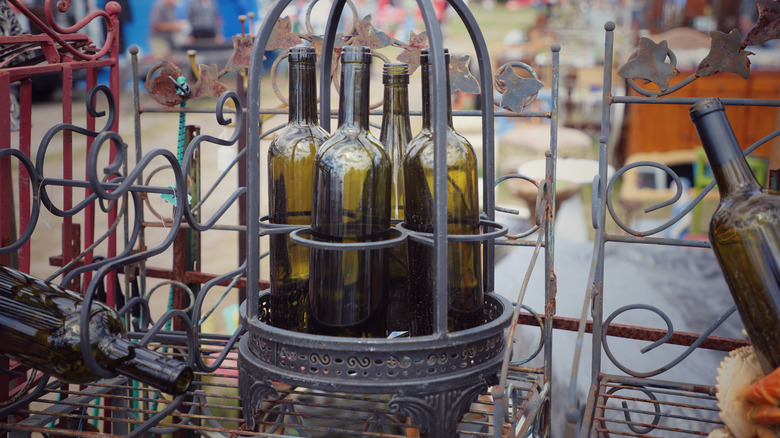 Upcycle an old wine rack into a clever tabletop planter with this DIY
