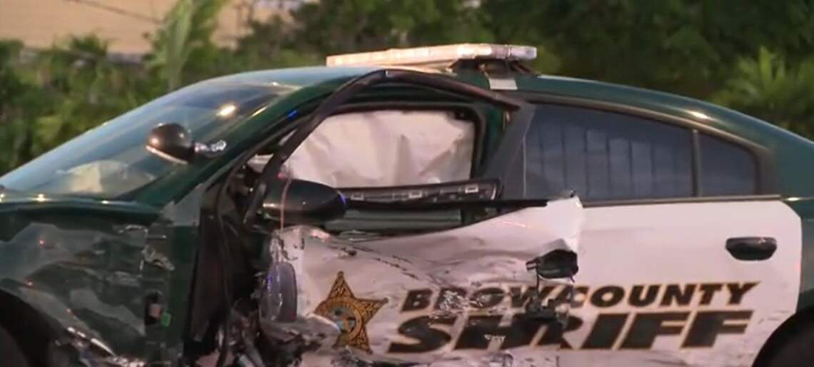 Driver arrested after crash with BSO deputy has history of dangerous ...