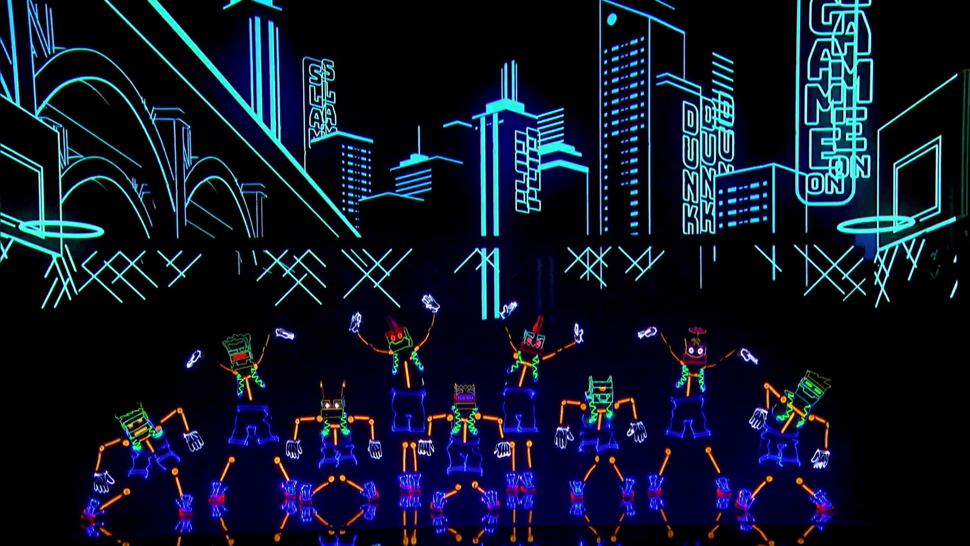 Light Balance Kids - light-up dance group (Ellie Kemper’s golden buzzer)