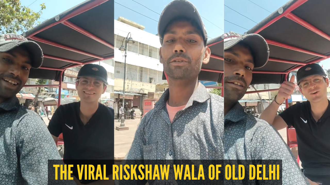 Meet the multitalented rickshaw wala of Chandni Chowk leaving tourists ...