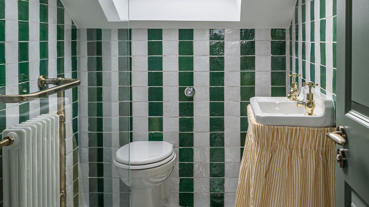 The tile pattern tricks designers use to make any space look bigger