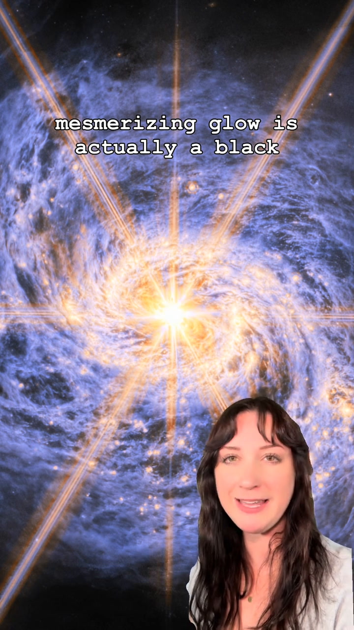 The secret behind NASA's glowing galaxy image