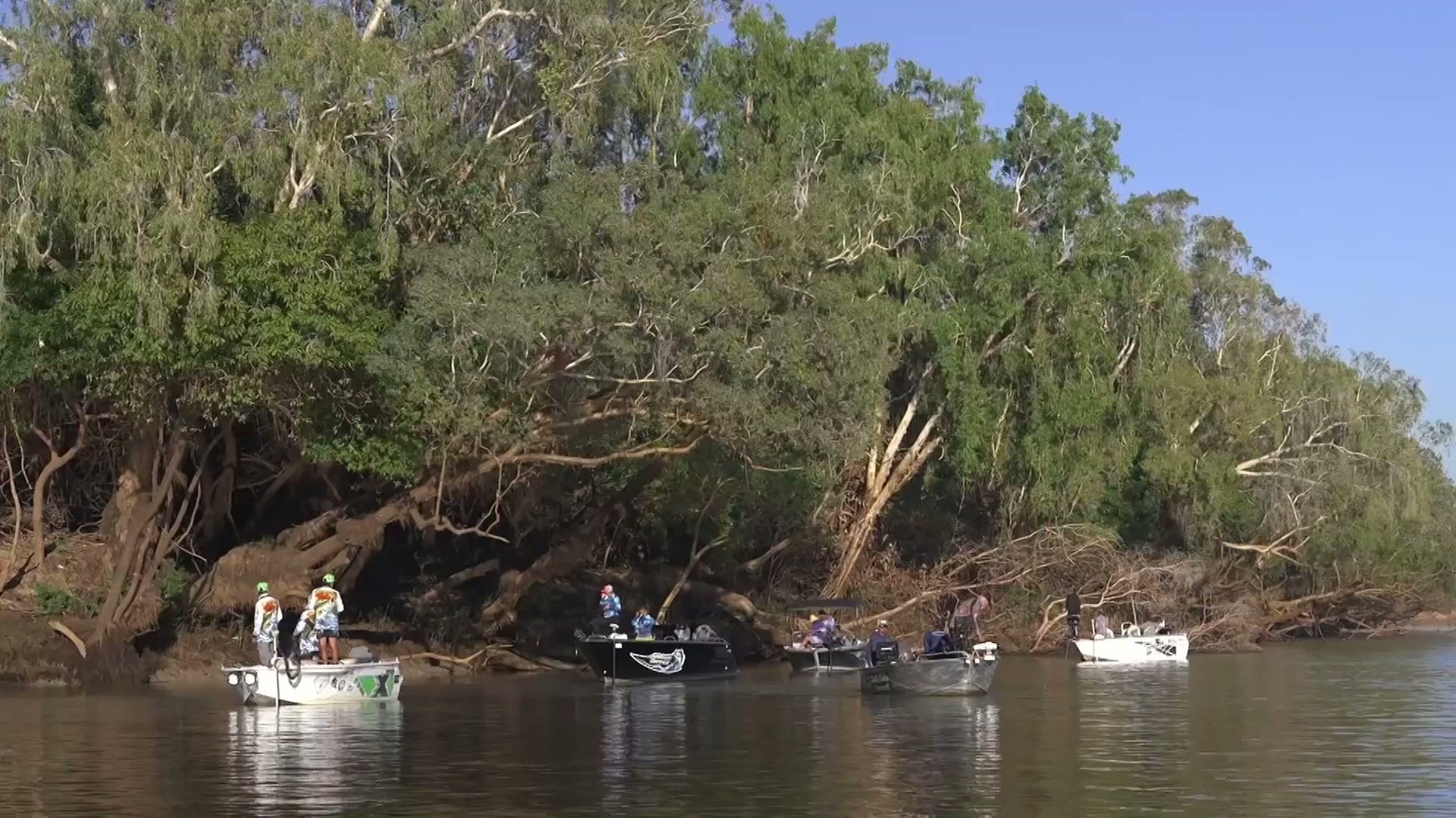 Flood debris adds challenges to fishing as Barra Nationals wraps up