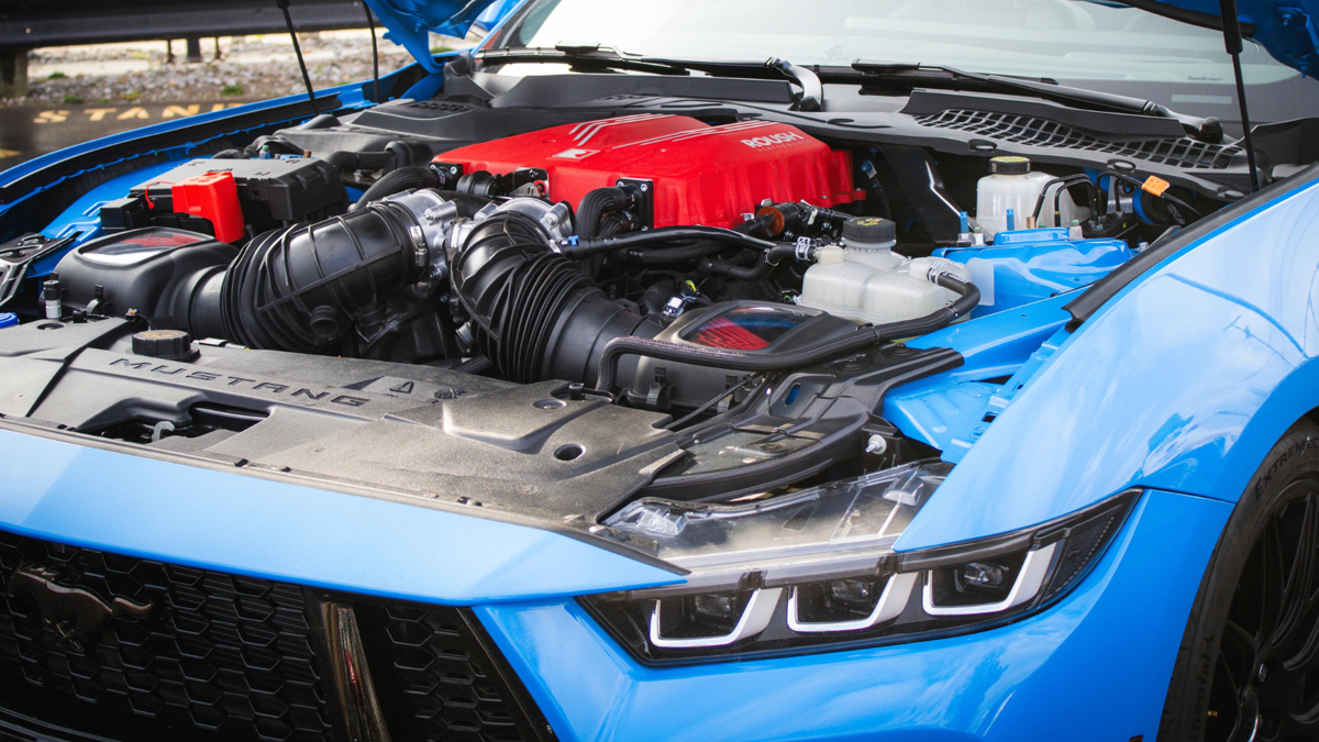 Roush’s 810-HP Mustang kit undercuts Ford’s $100,000 Dark Horse SC