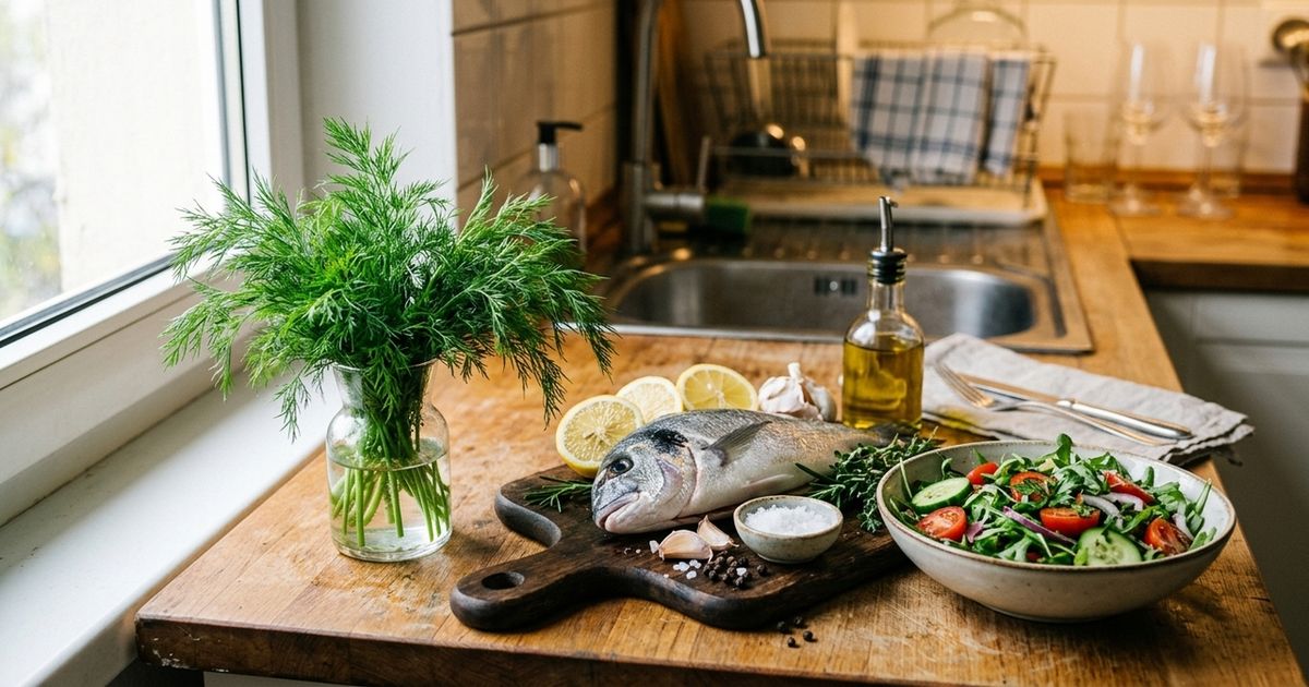 A erva perfeita para cozinha, com aroma de anis e folhas verdes que ...