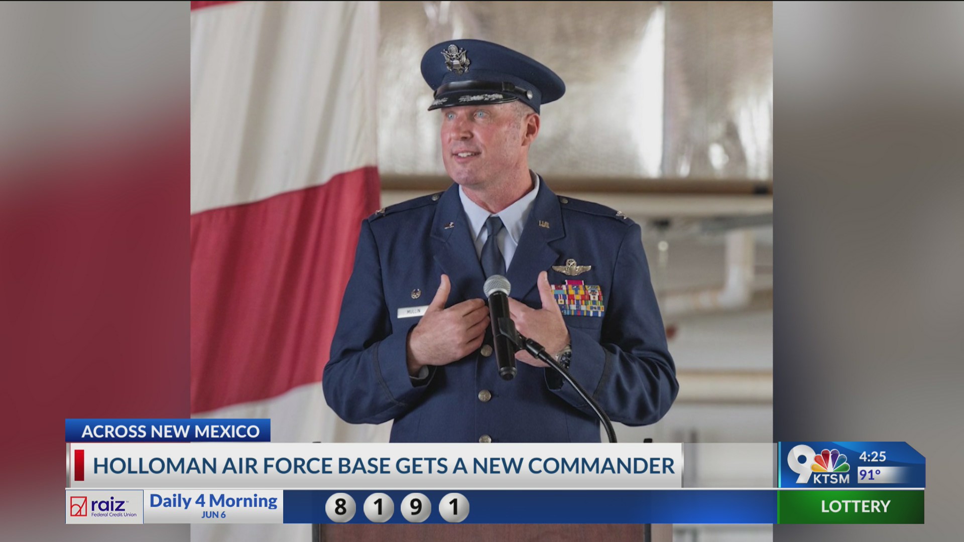 Holloman gets new commander, reassigned for readiness