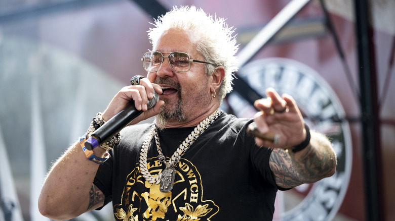 The relatable reason Guy Fieri doesn't usually like fish and chips