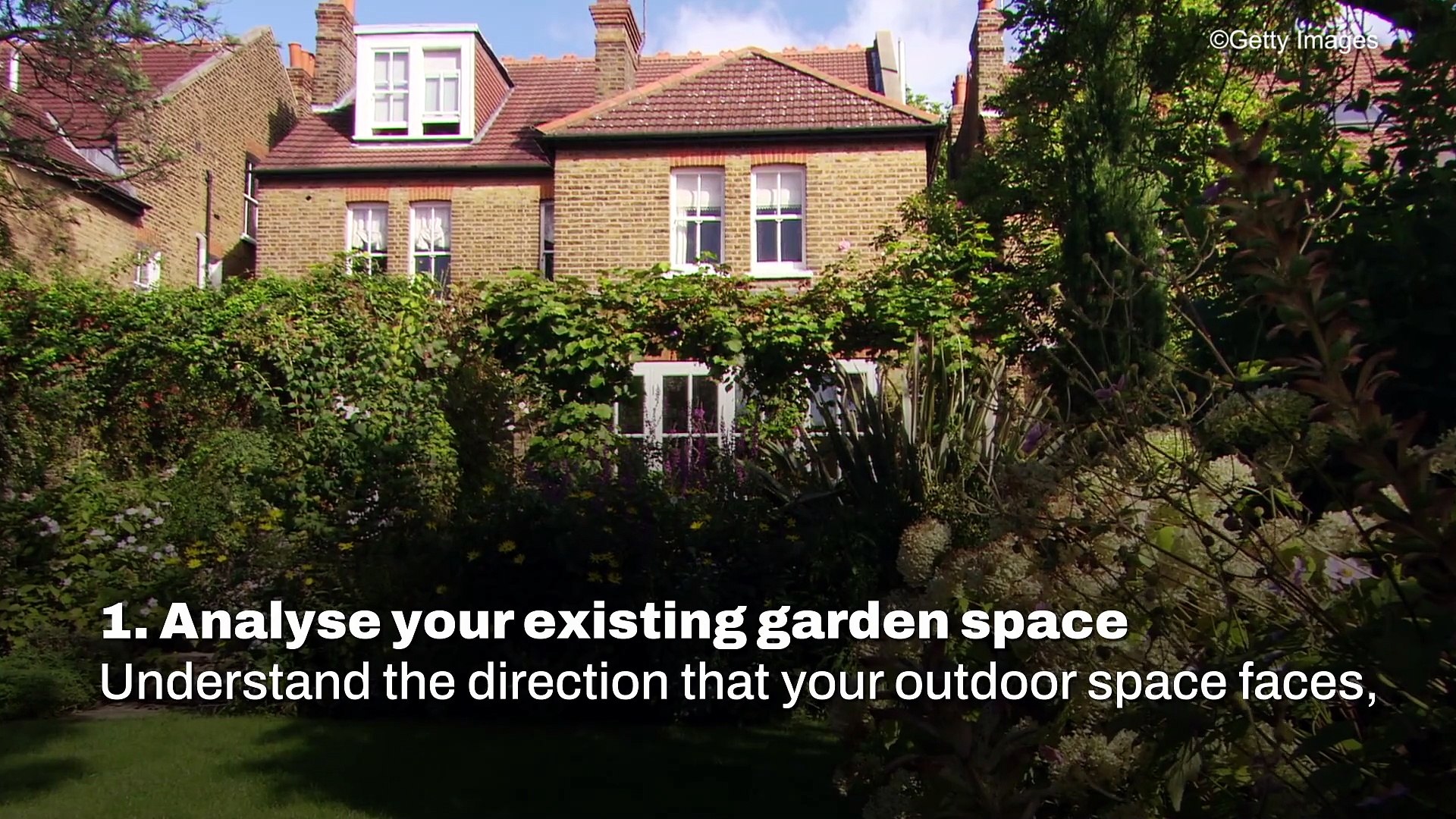 Tips on how to design a garden