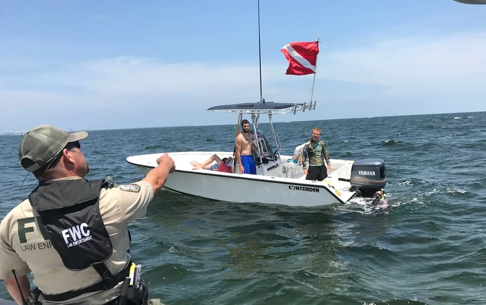 Police say Florida flight attendant died from boat strike