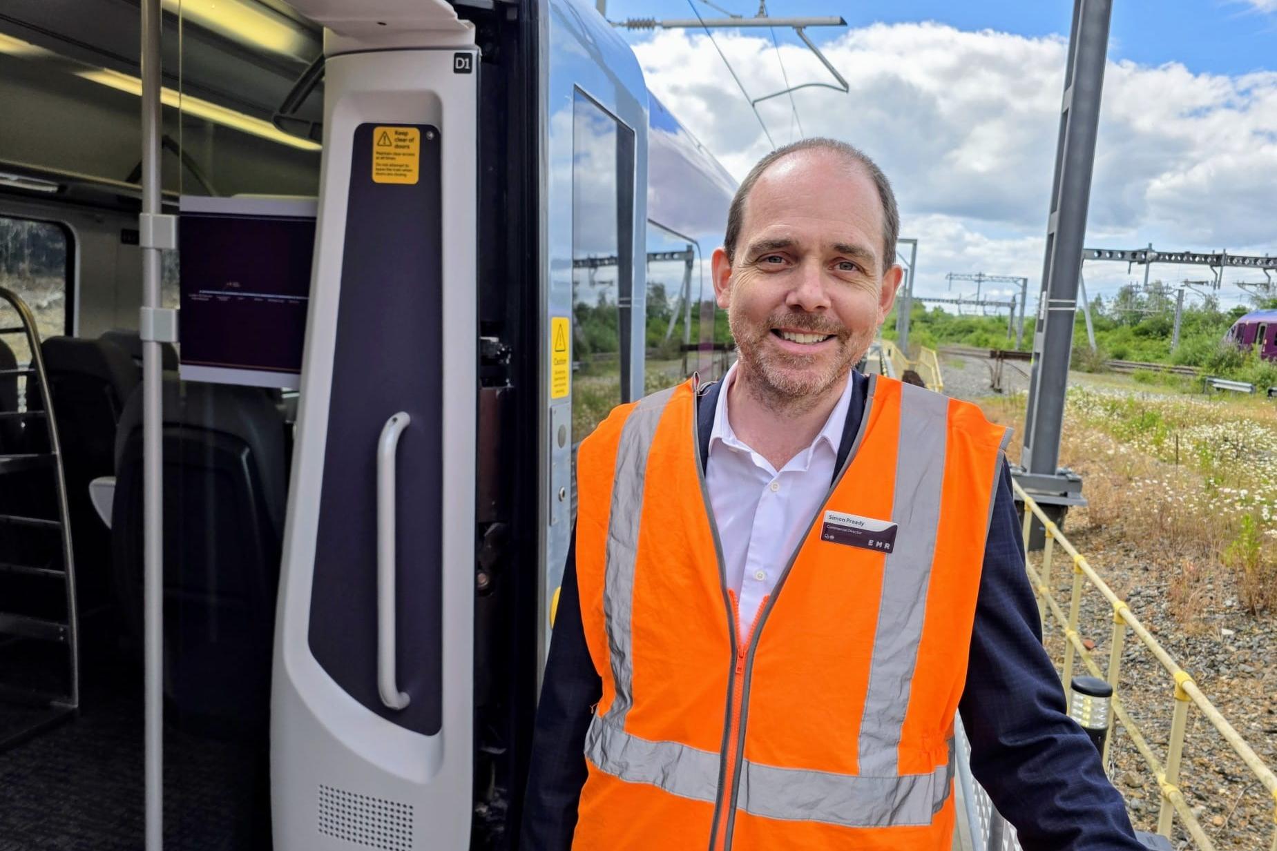 £30m newly-refurbished EMR trains unveiled for Corby, Kettering and ...