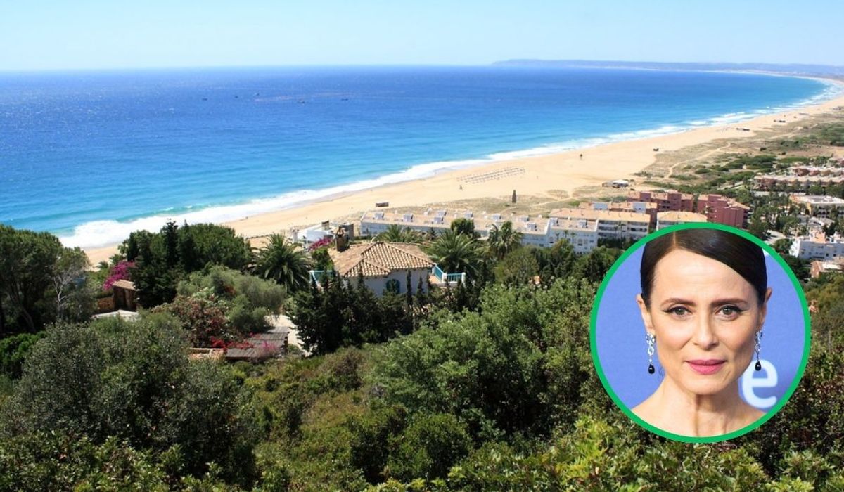 El refugio de Aitana Sánchez Gijón en la Costa de la Luz: apenas 1.000 ...