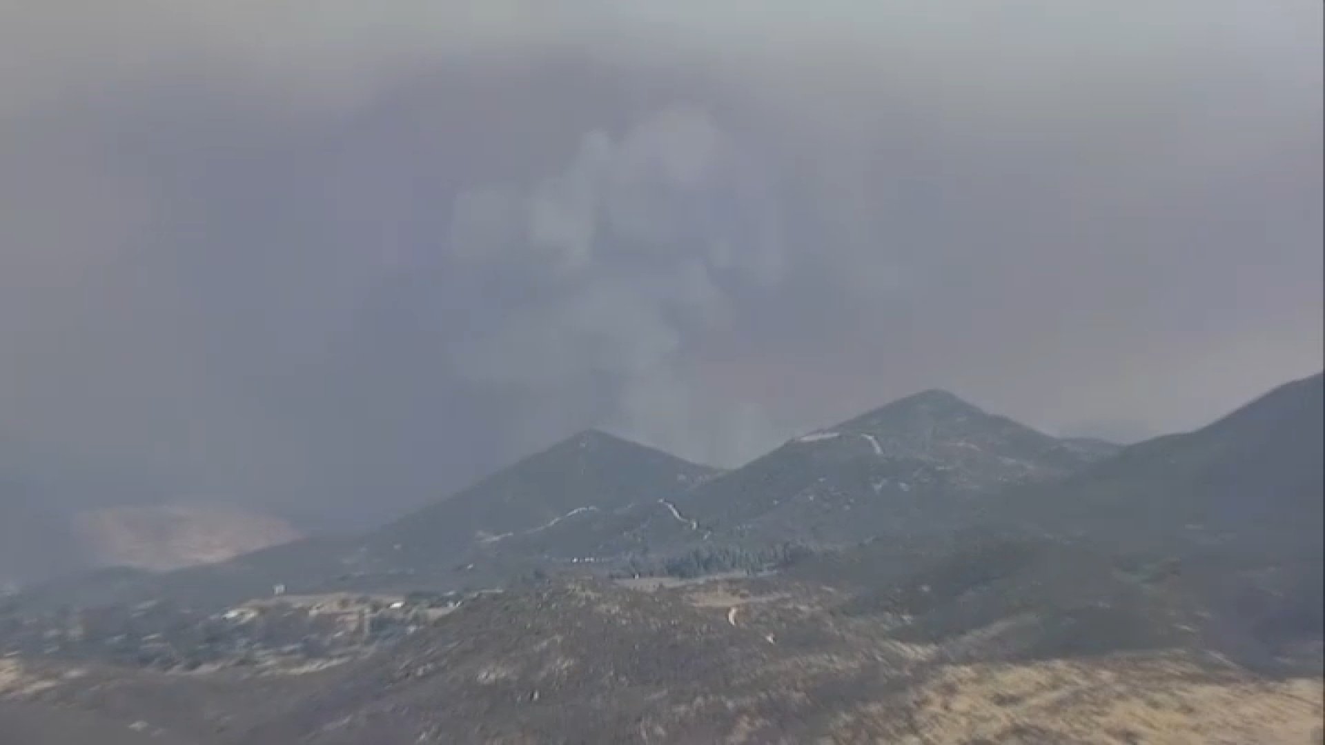 Border 6 fire near Dulzura 95% contained