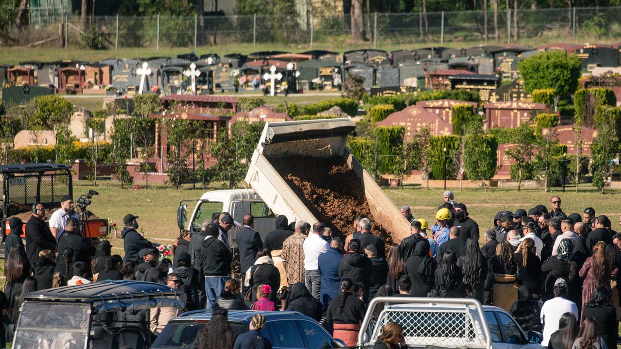 'Nervous': Fears as slain gangster farewelled