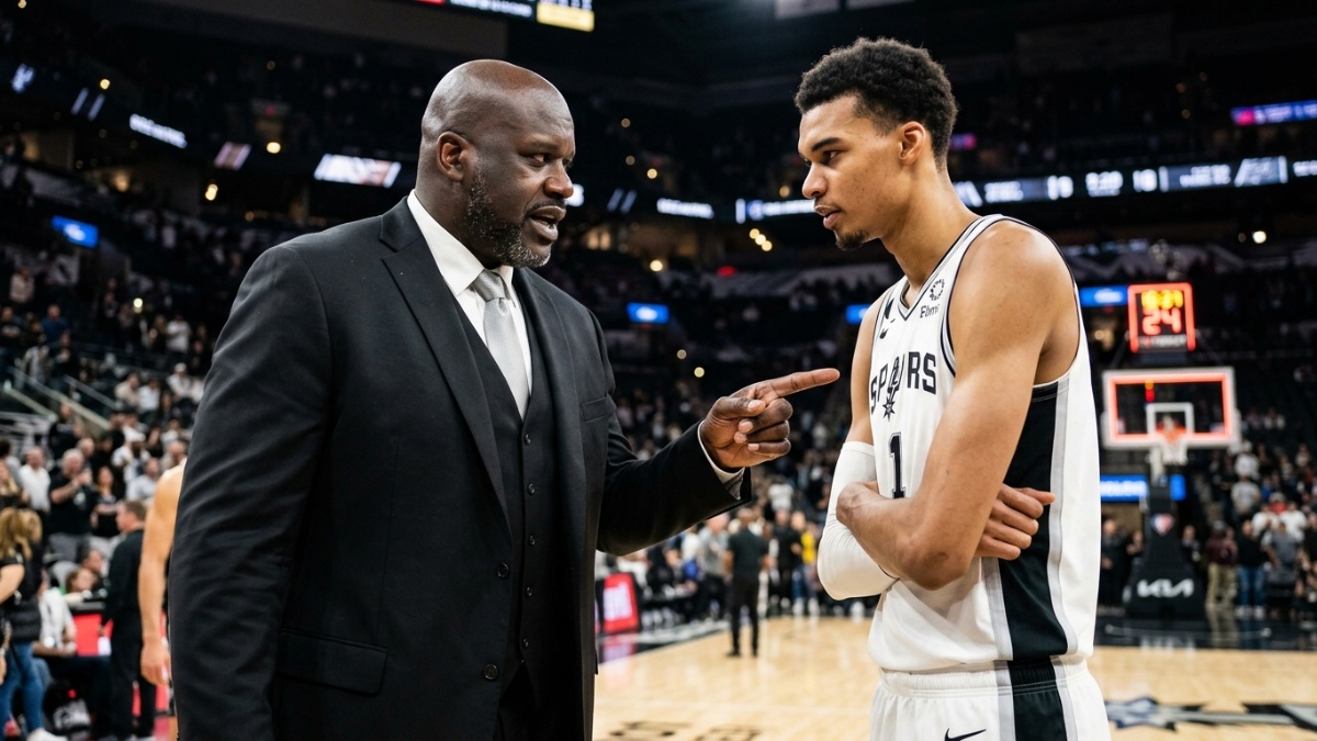 Shaquille ONeal Calls Out Victor Wembanyama as Spurs Face Growing NBA ...