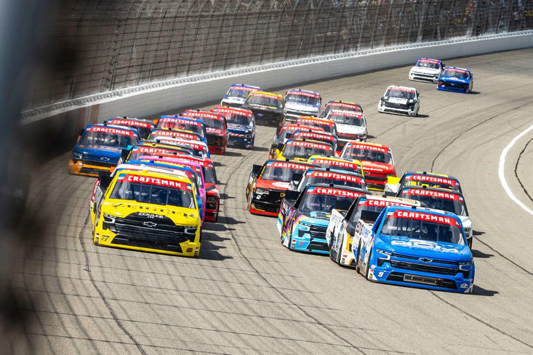 'It just sucks': Michigan NASCAR win slips through Portage driver's fingers