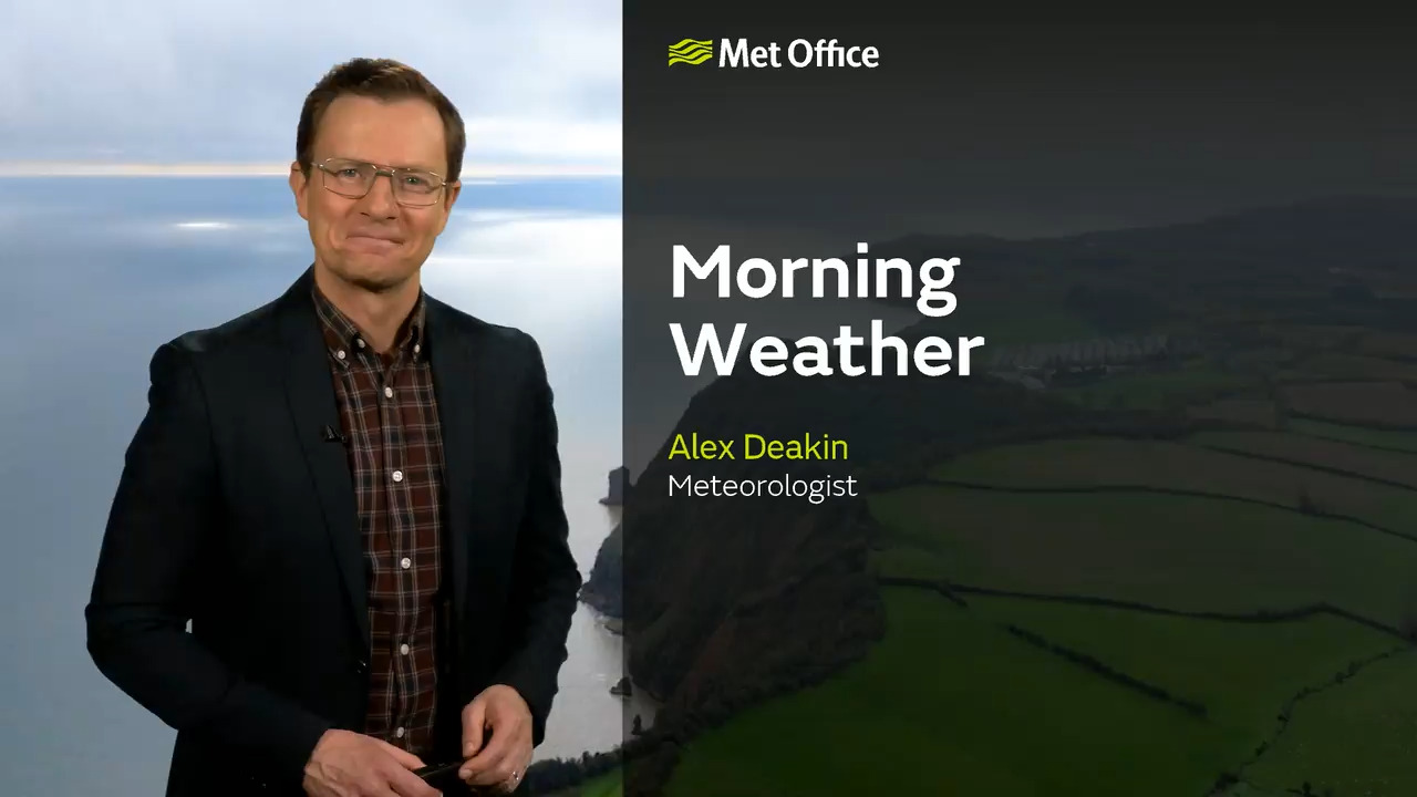 Met Office Saturday morning weather forecast 18/04/2026