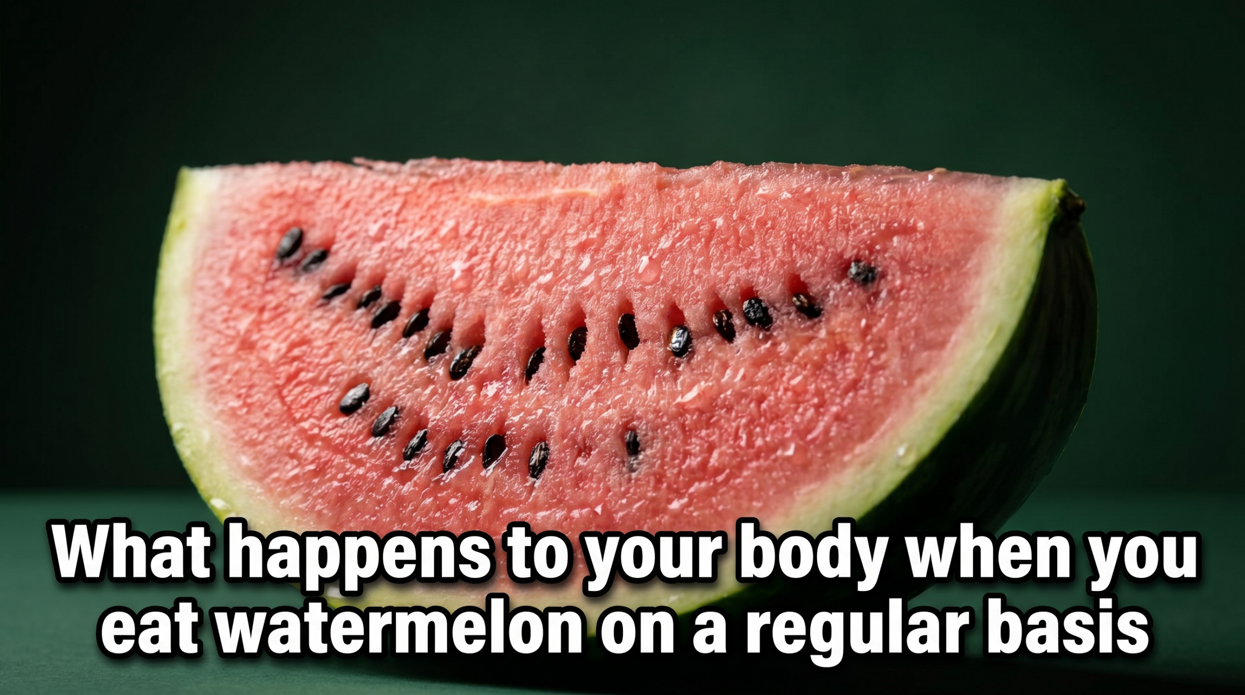 What happens to your body when you eat watermelon on a regular basis