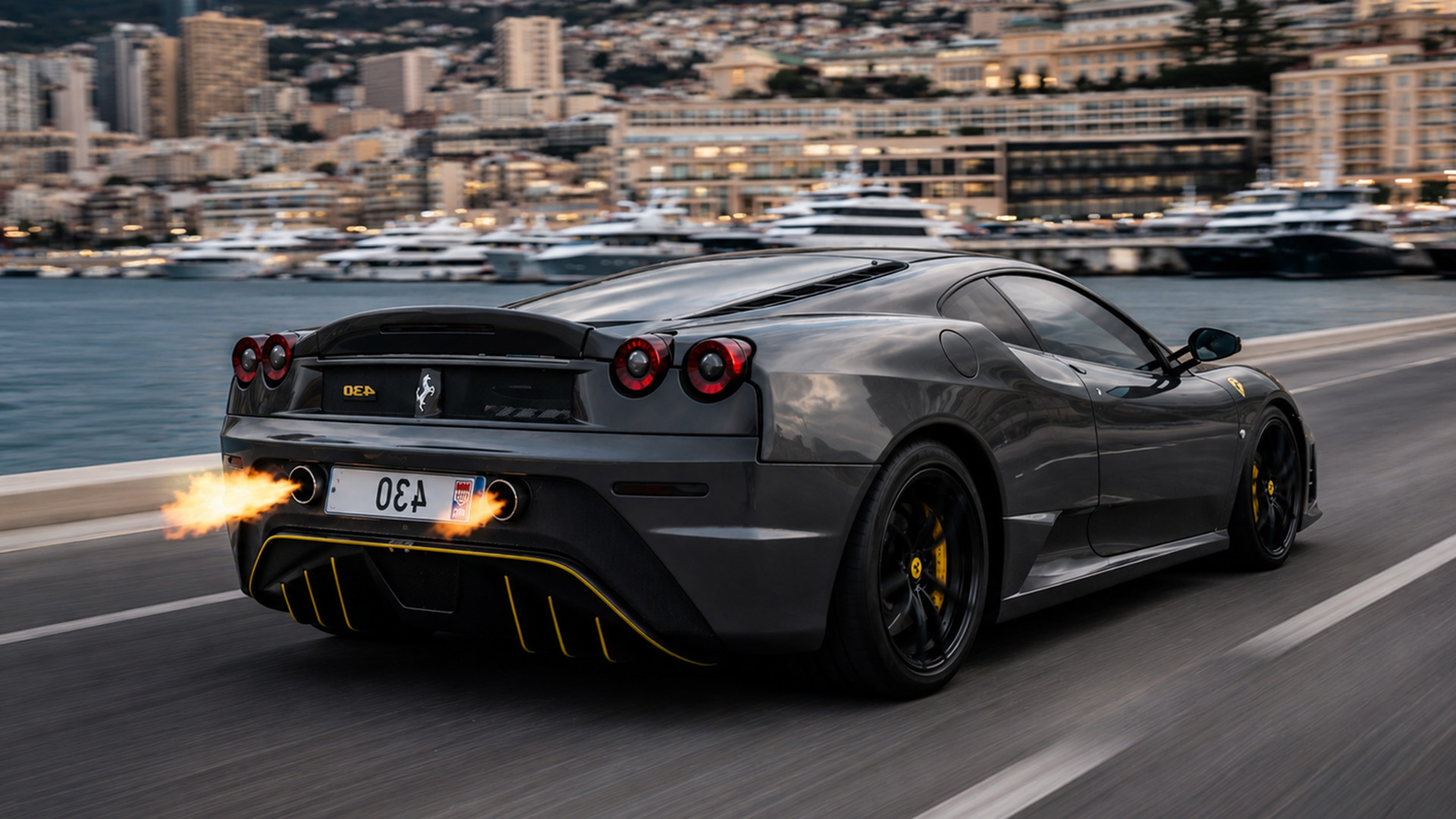 The Ferrari 430 Scuderia that breathes fire