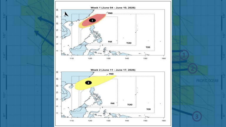 PH may experience 1 to 2 tropical cyclones in June — PAGASA