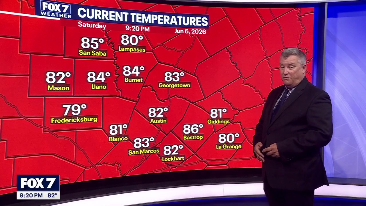 Austin weather: June 6 overnight forecast